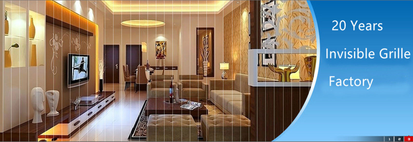 Quality Balcony Invisible Grille & Window Invisible Grille factory from ...