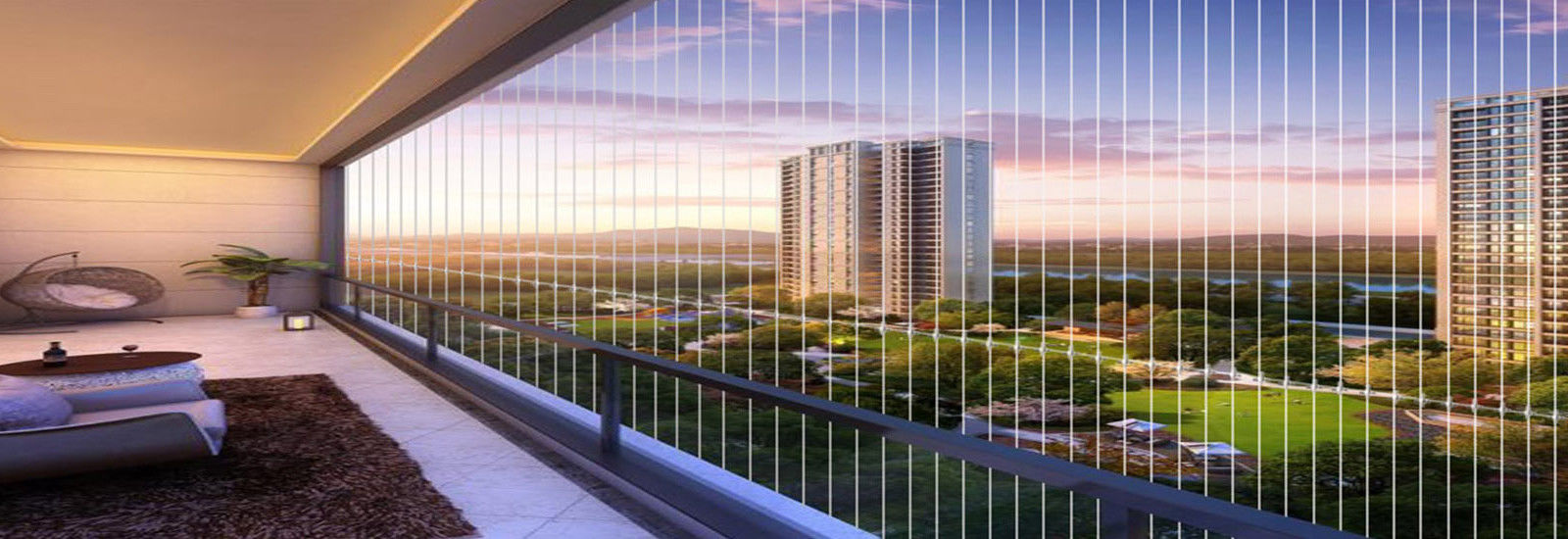 Quality Balcony Invisible Grille & Window Invisible Grille factory from ...