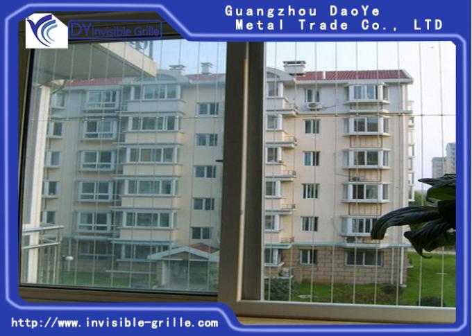 Safety Rust Resistant Ss Steel Window Grill Used For Child Proof Nets