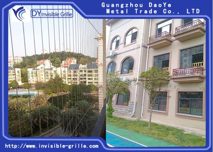 Stainless Steel Invisible Safety Grill For High - Rise Apartments