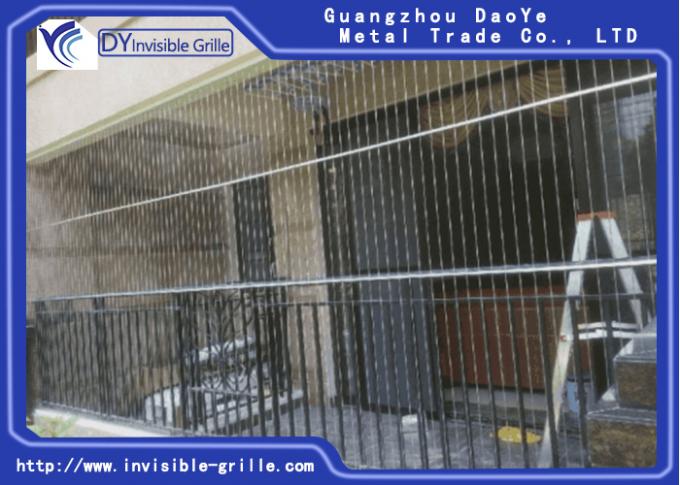 2mm Wire Safety Invisible Grill With Nylon Coating