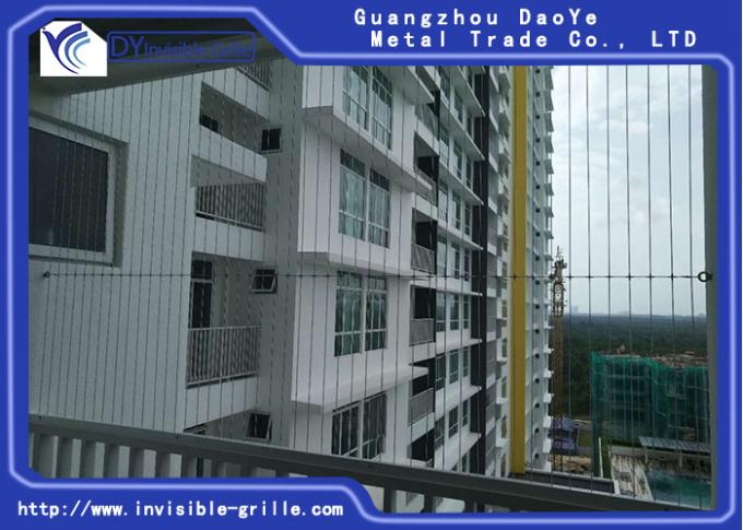 1.6mm Stainless Steel Cables In High Rise HDB Condos Offices