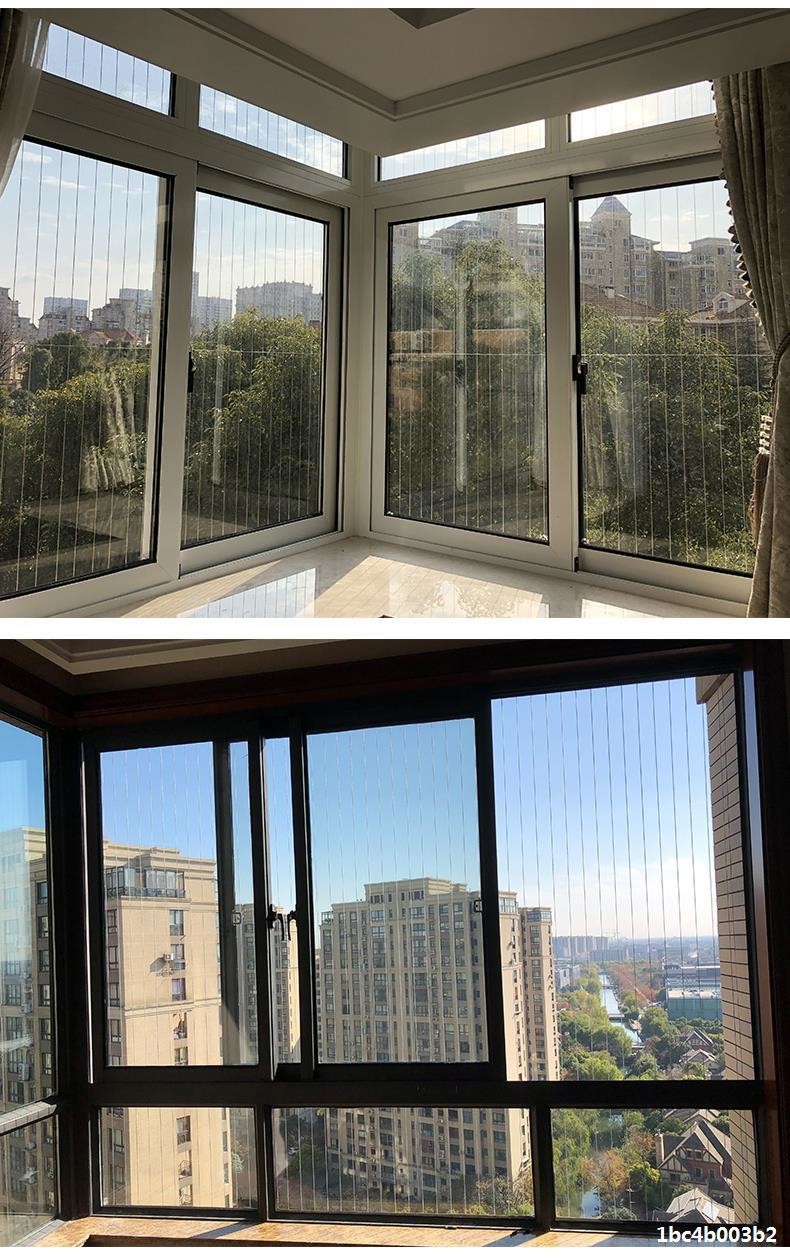 Vertical Opening Decorative Wire Mesh Grilles with Wire Thickness