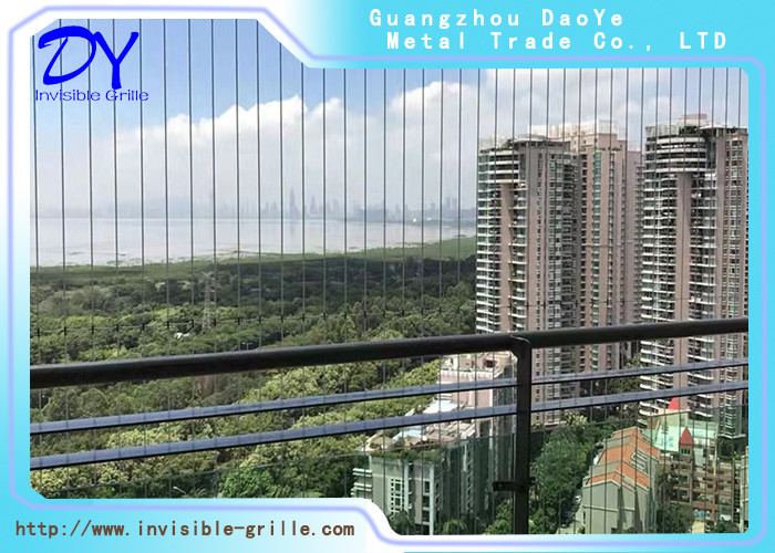 Balcony Invisible Grille Child Protection 316 Stainless Steel