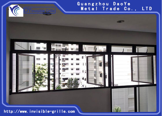 Anti Rust Durable Window Invisible Grille With No Blocking External View